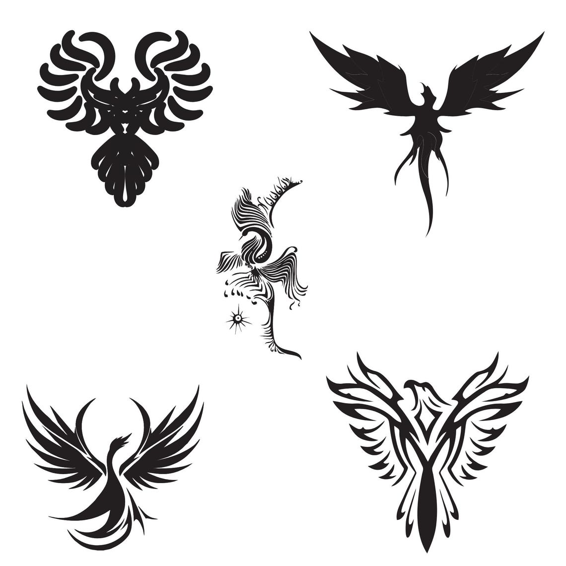Phoenix SVG Bundle - Phoenix PNG Bundle - Phoenix Clipart - Phoenix SVG ...