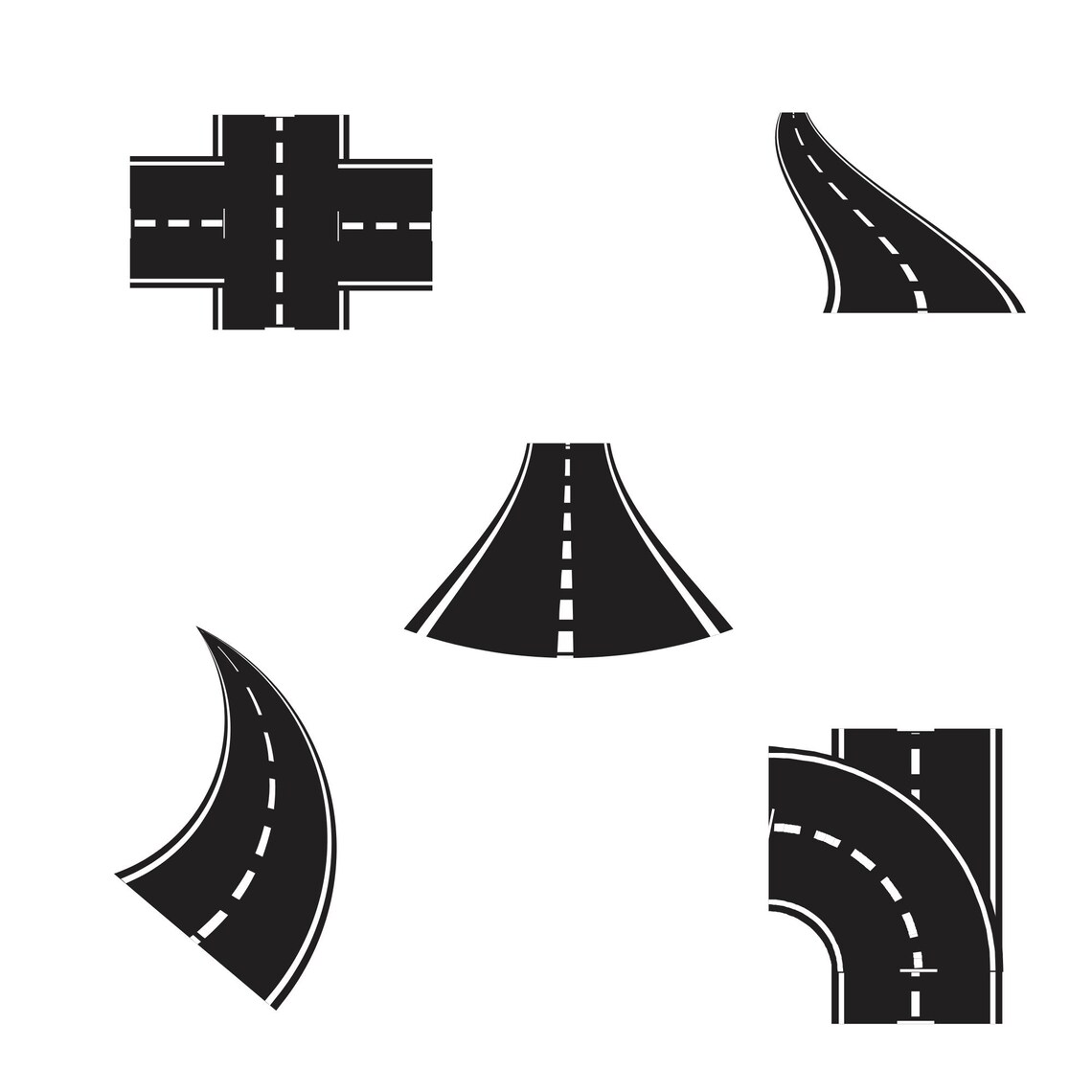Road SVG Bundle, Road PNG Bundle, Road Clipart, Road SVG Cut Files for ...