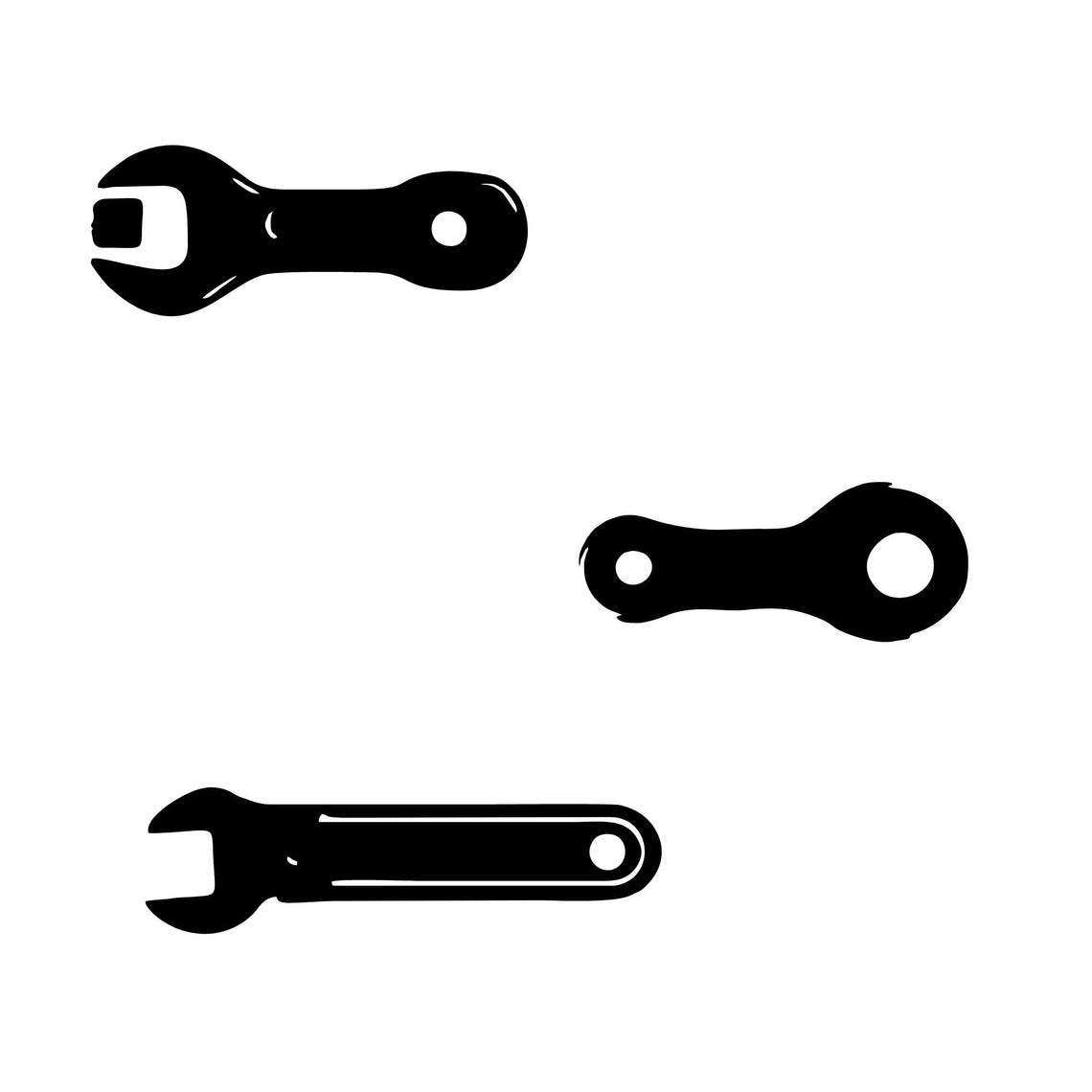 Wrenches Svg Bundle, Wrench Clipart, Tools Vector, Mechanic Tools Decal ...