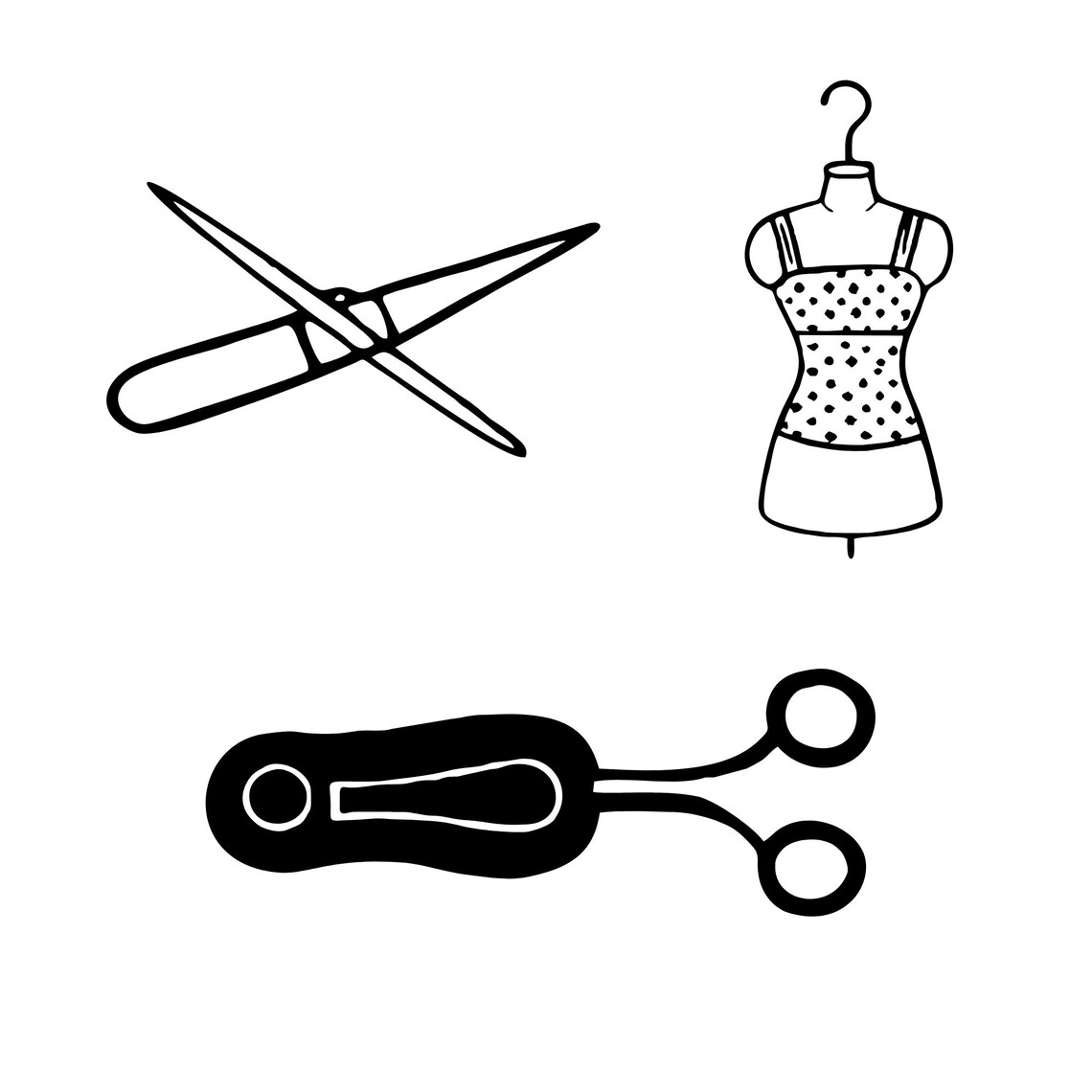 Tailor Tool Svg Bundle ,tool Clipart Bundle ,instant Downloads ,cricut ...