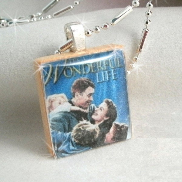 Scrabble Necklace - Etsy