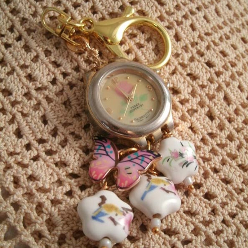 Keychain Watch - Etsy