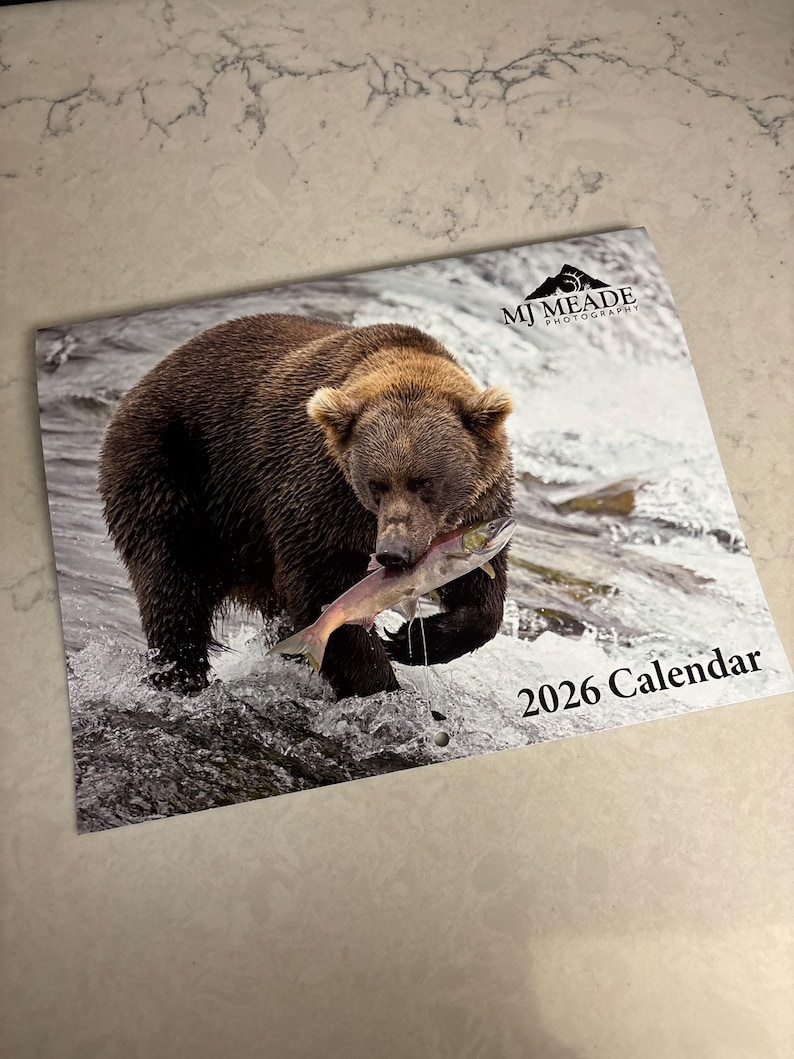 2026 Alaskan Calendar - Etsy