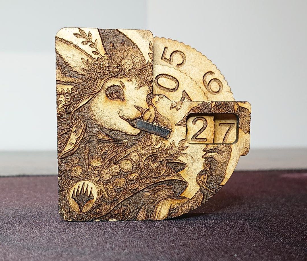 Life Counter / HP Tracker / Game Counter. 3mm, 1/8in, 3.2mm, 3.8mm, 4mm ...