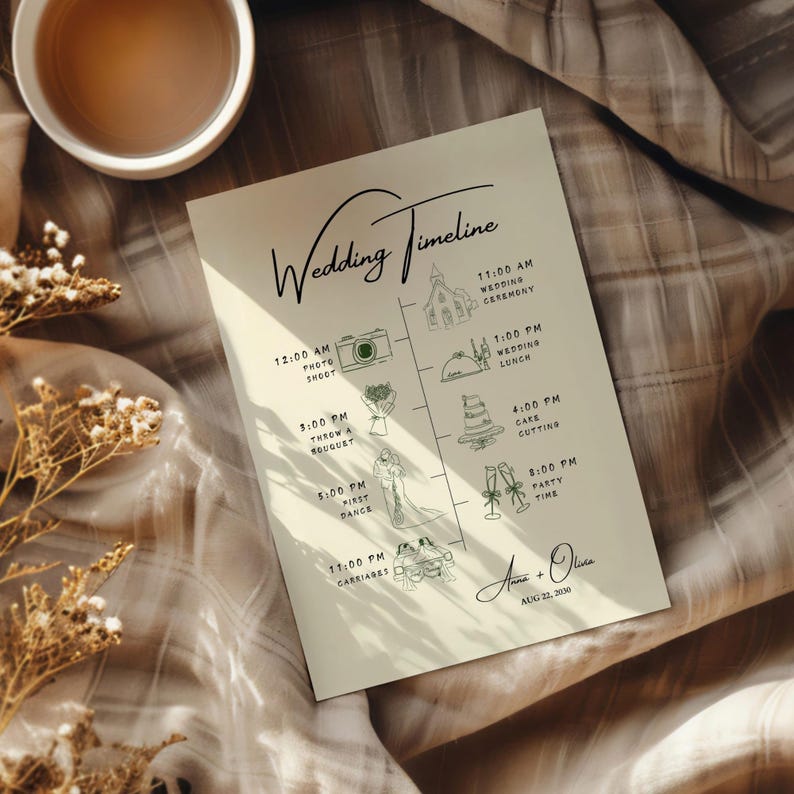 Wedding Carriages Clipart Bundle: Hand-drawn Icons, Borders, Frames ...