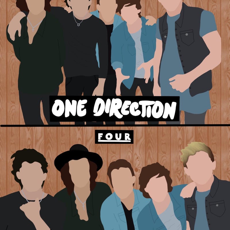 One direction poster - Etsy México