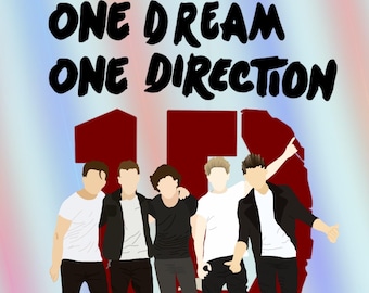 One Direction Four Album on the Road Again Tour 2015 OTRA Tour Poster ...