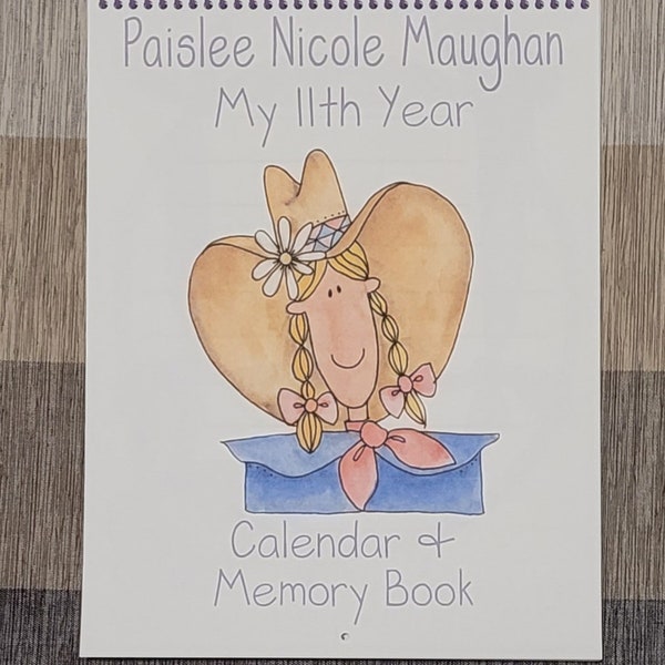 Farm Girl Calendar - Etsy