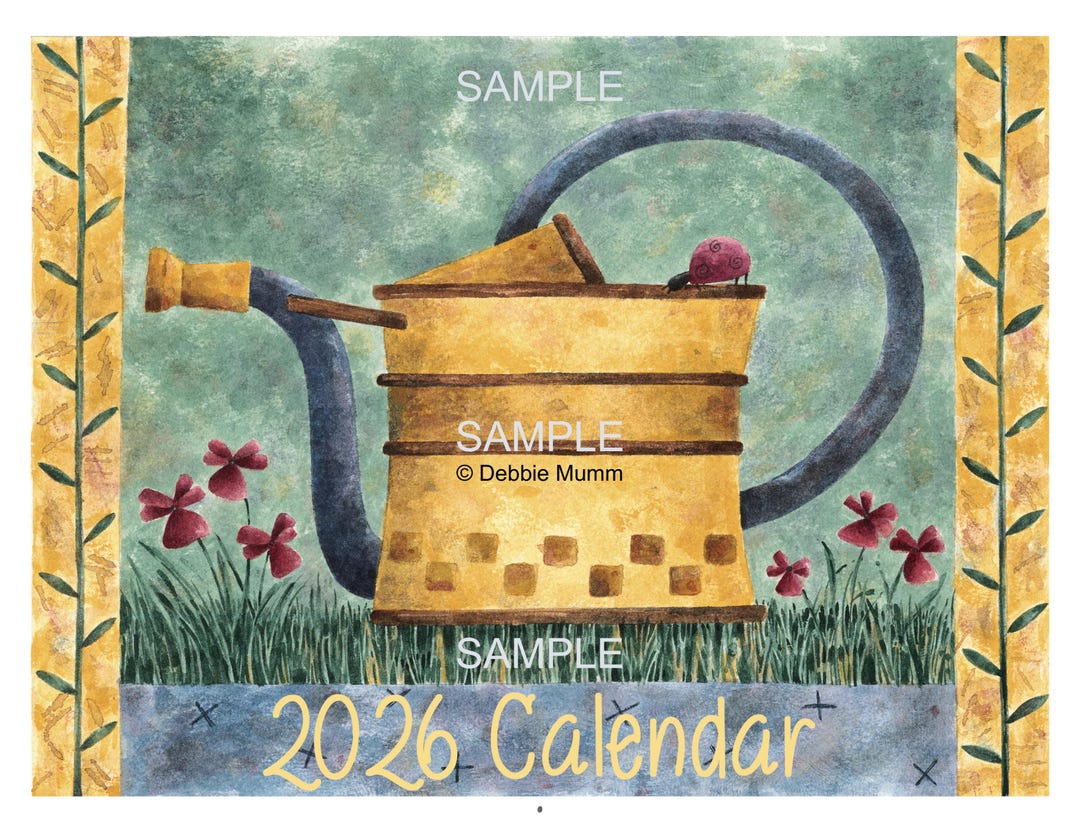 2026 Calendar Debbie Mumm Postcards- NEW for 2026! - Etsy Australia