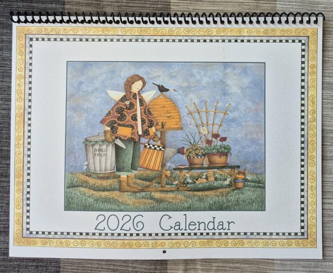 2026 Calendar Debbie Mumm Everyday Angels - Etsy