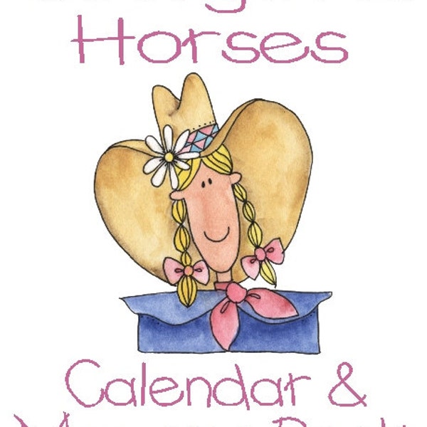 Farm Girl Calendar Etsy