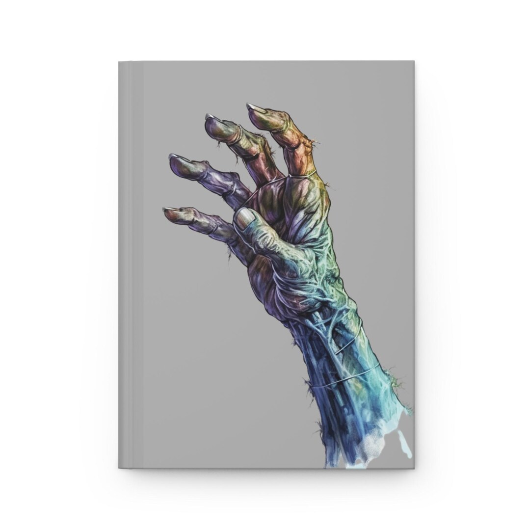 Zombie Hands Junk Journal Hardcover Matte - Etsy