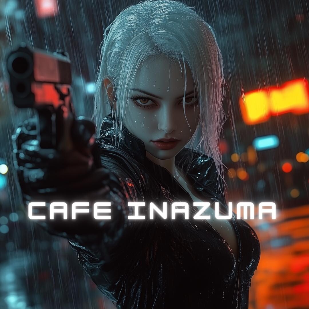 Cyberpunk Gunner Girl Wallpaper AI - Etsy