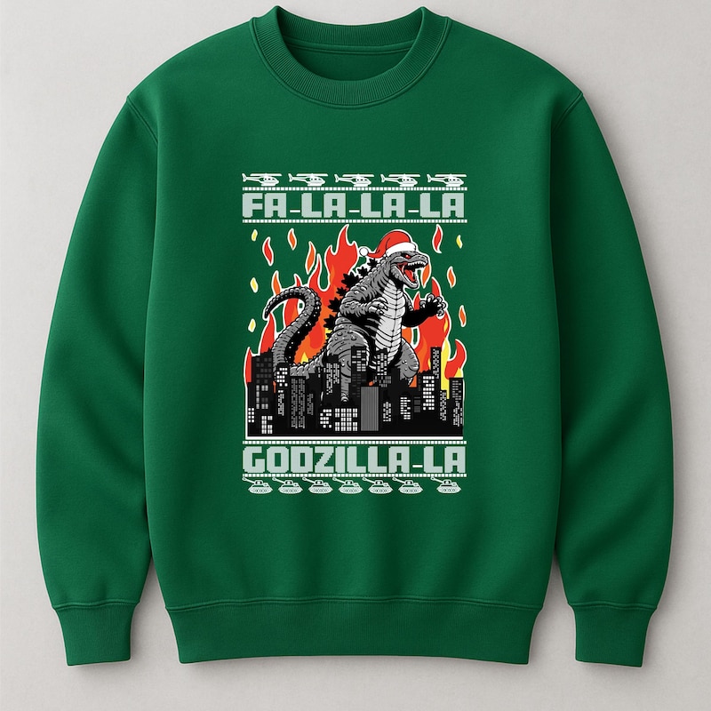 Godzilla Christmas Trees - Etsy UK