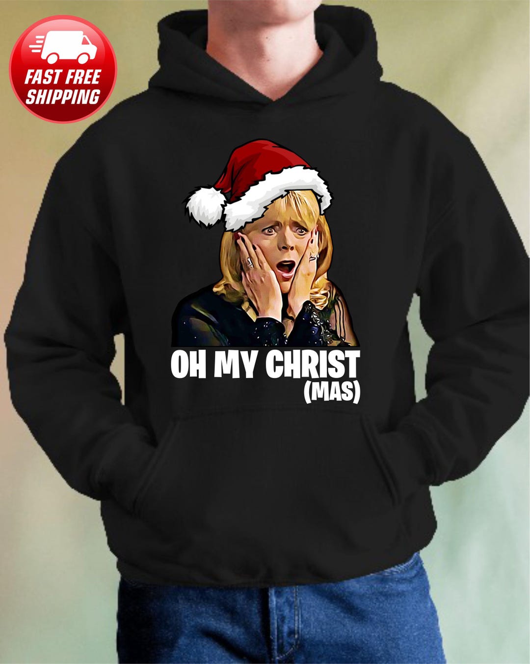 Oh My Christ-mas Gwen Ugly Christmas Jumper Gavin and Stacey Sweatshirt ...