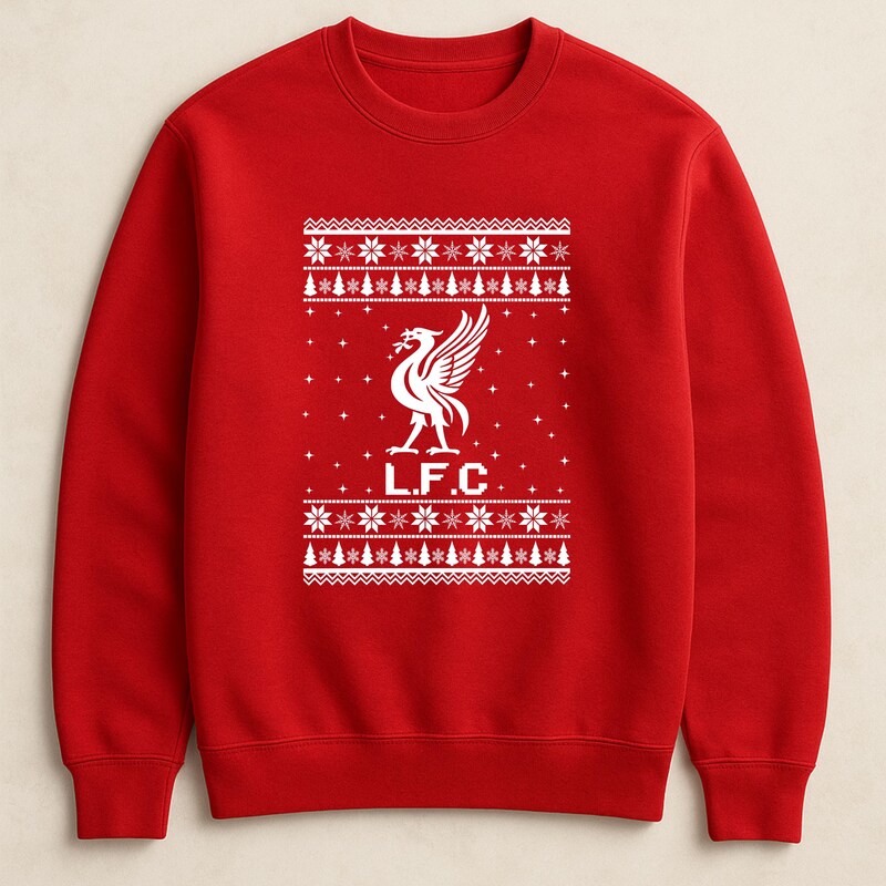 Liverpool Christmas Jumper - Etsy UK