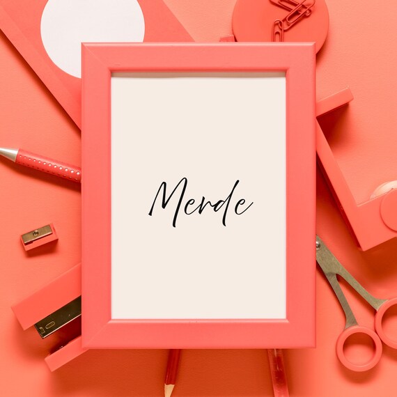 Merde Quotes Merde! | Just Because Cards & Quotes 🤠🙈🐟 | Send