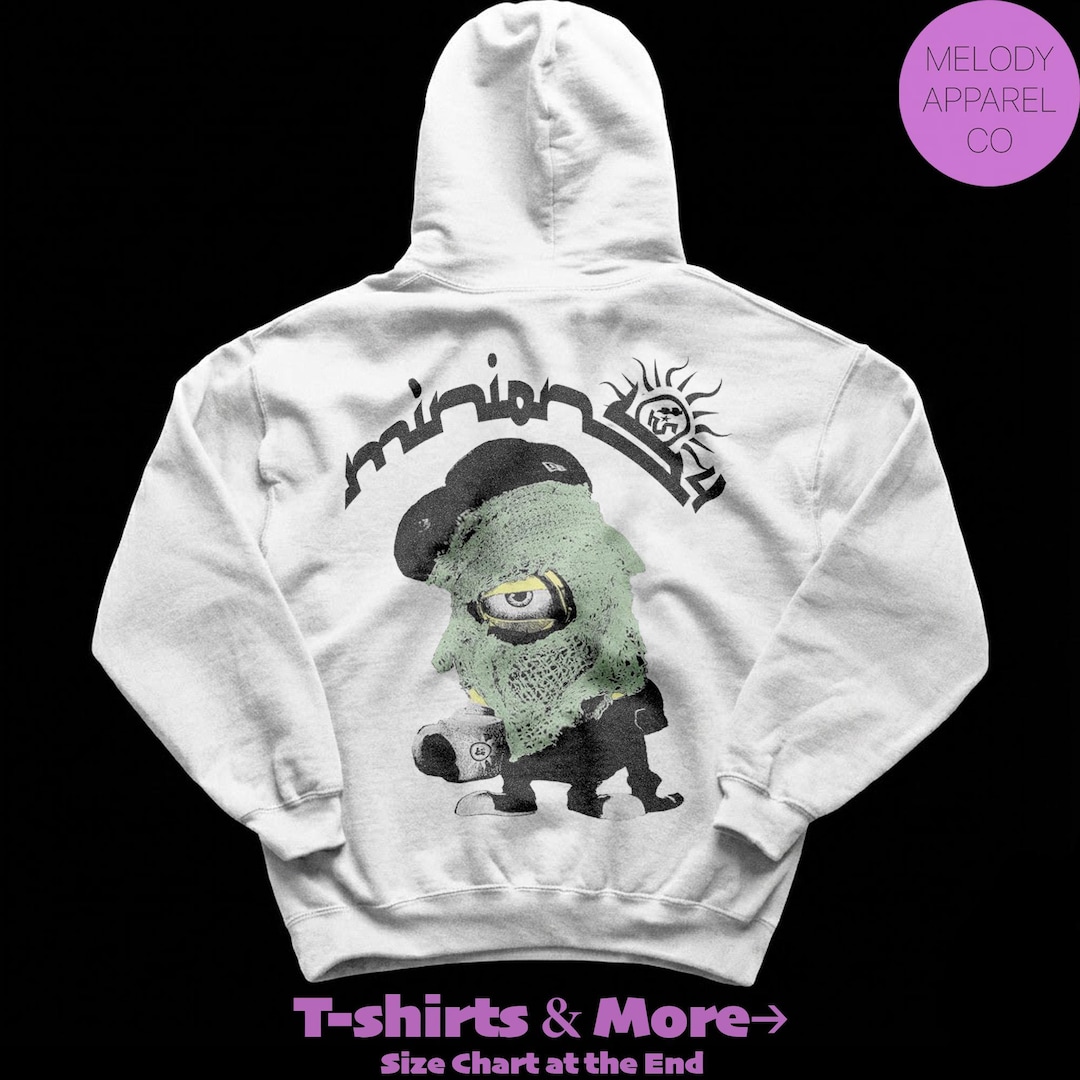 Minions Yeat Hoodie, Rapper Merch, Funny Graphic Hoodie, Twizzy Rich ...