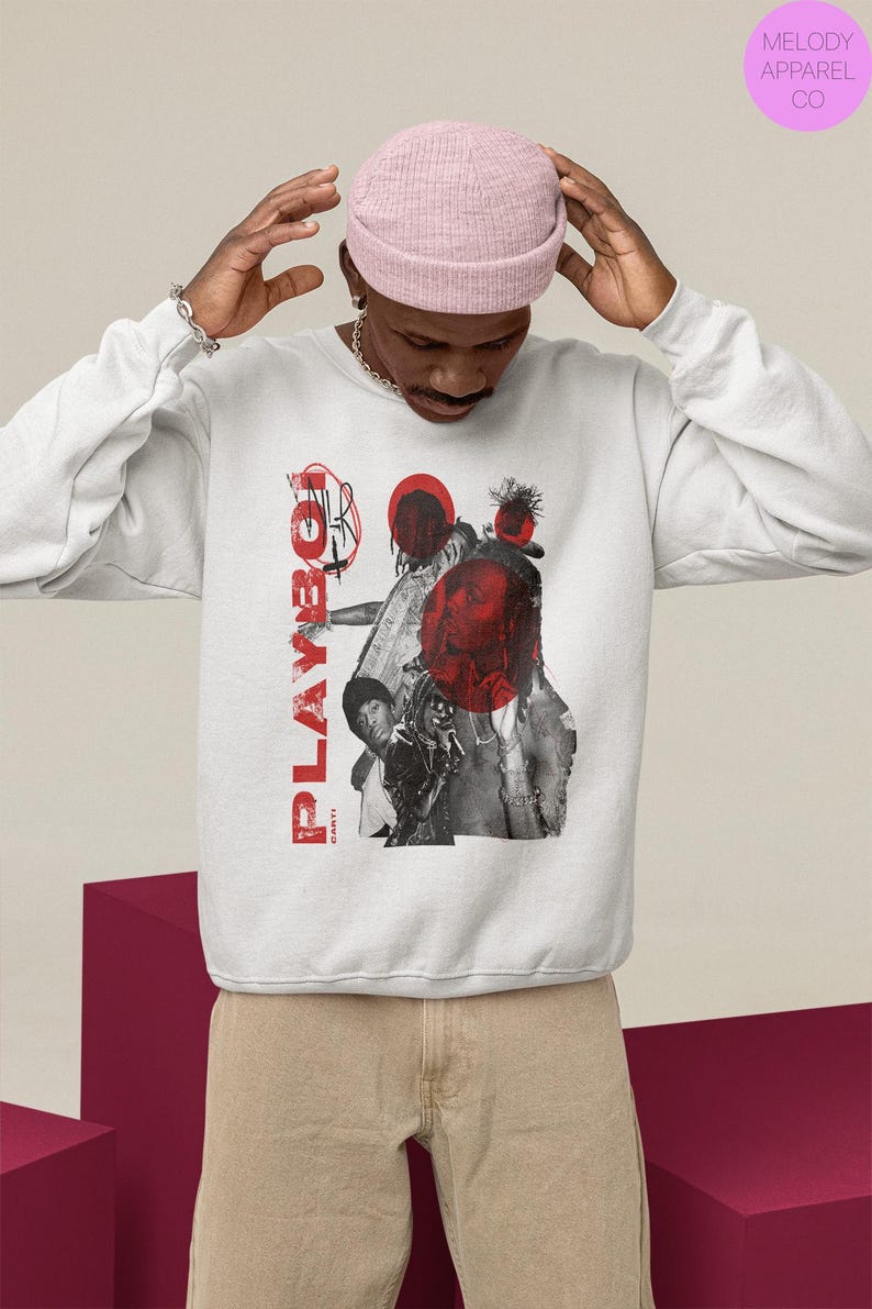 Playboi Carti Hoodie, Whole Lotta Red Merch, WLR Album, Rap Tee, Hip ...