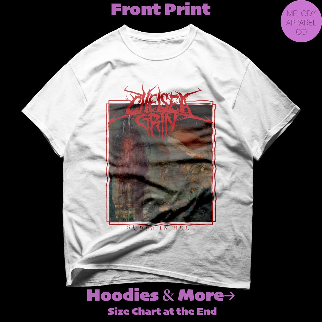 Chelsea Grin Shirt, Deathcore Band Tee, Album Art T-shirt, Metalcore ...