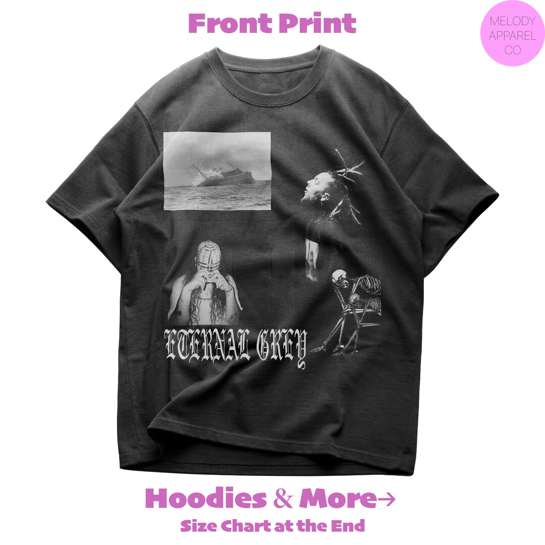Suicideboys Eternal Grey Shirt, Grey Five Nine, SB Album Tee, Rap Tee ...