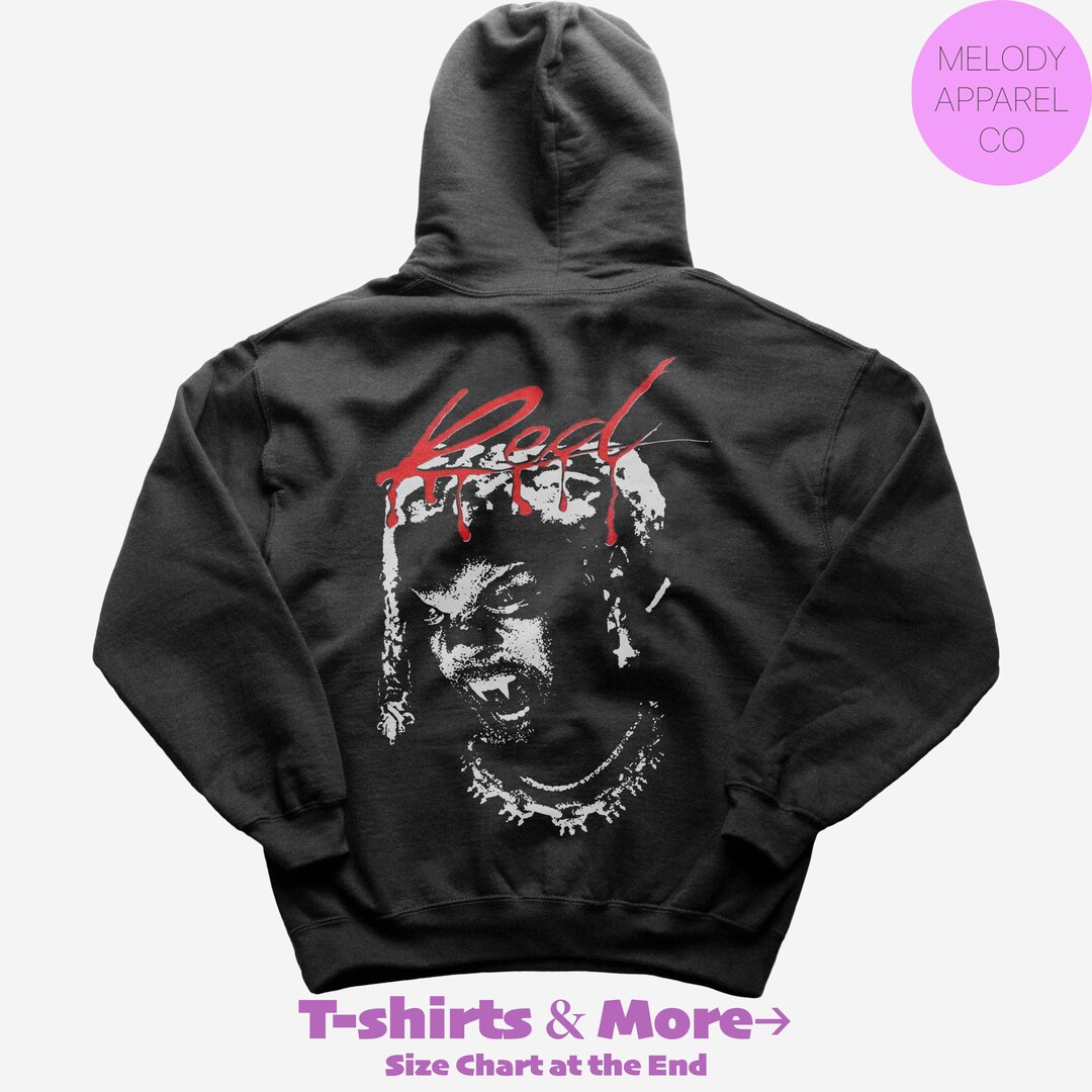 Playboi Carti Hoodie, Whole Lotta Red Merch, WLR Album, Hip Hop Sweater ...