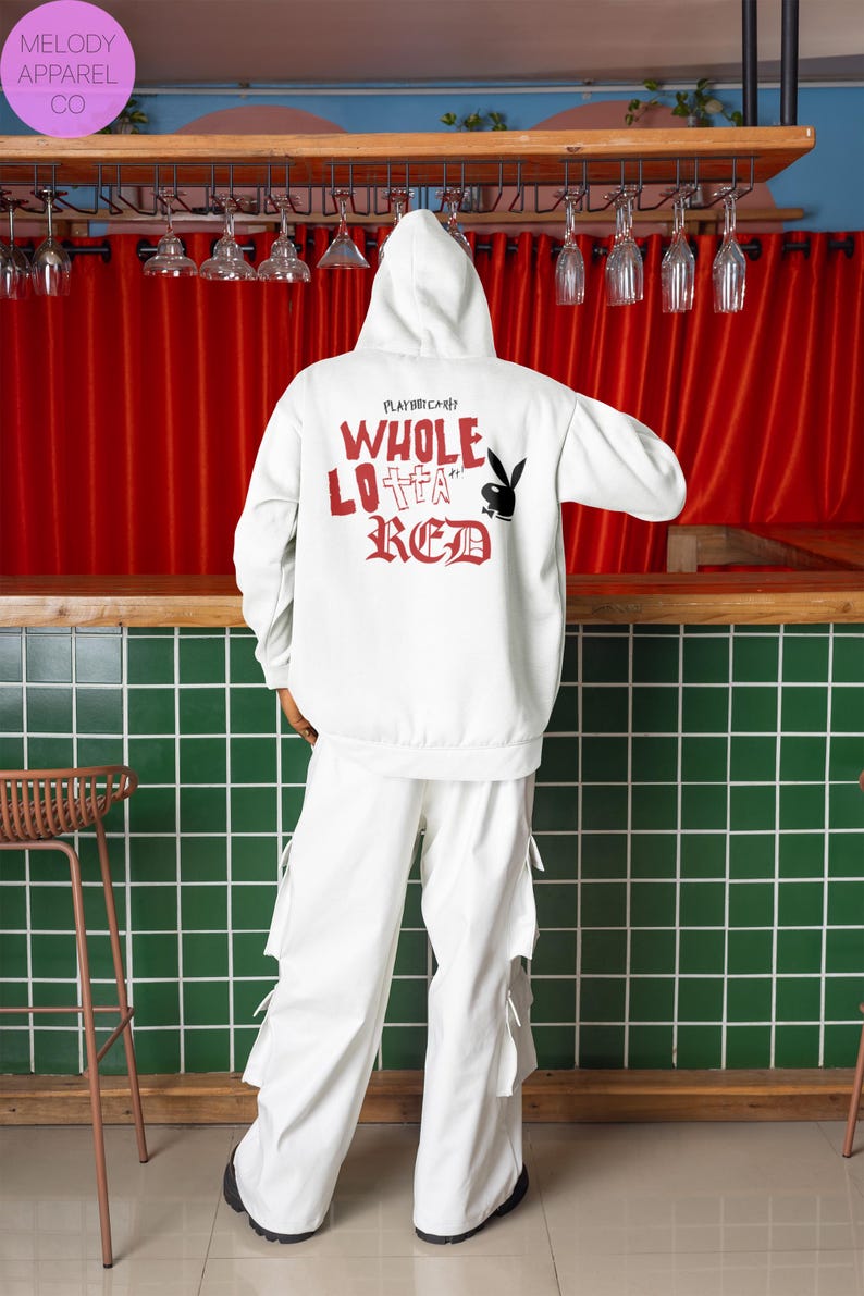 Playboi Carti Hoodie, Whole Lotta Red Merch, WLR Album Art, Rap Hoodie ...