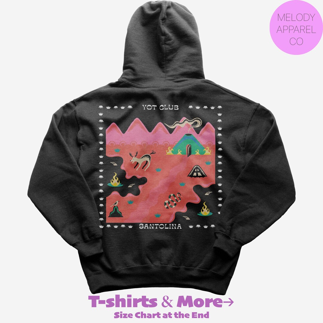 Yot Club Hoodie, Indie Pop Band Merch, Album Cover Sweatshirt, Bedroom ...