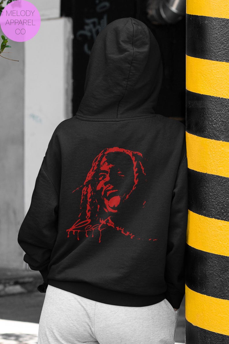 Playboi Carti Hoodie, Whole Lotta Red Merch, WLR Album Art, Rap Hoodie ...