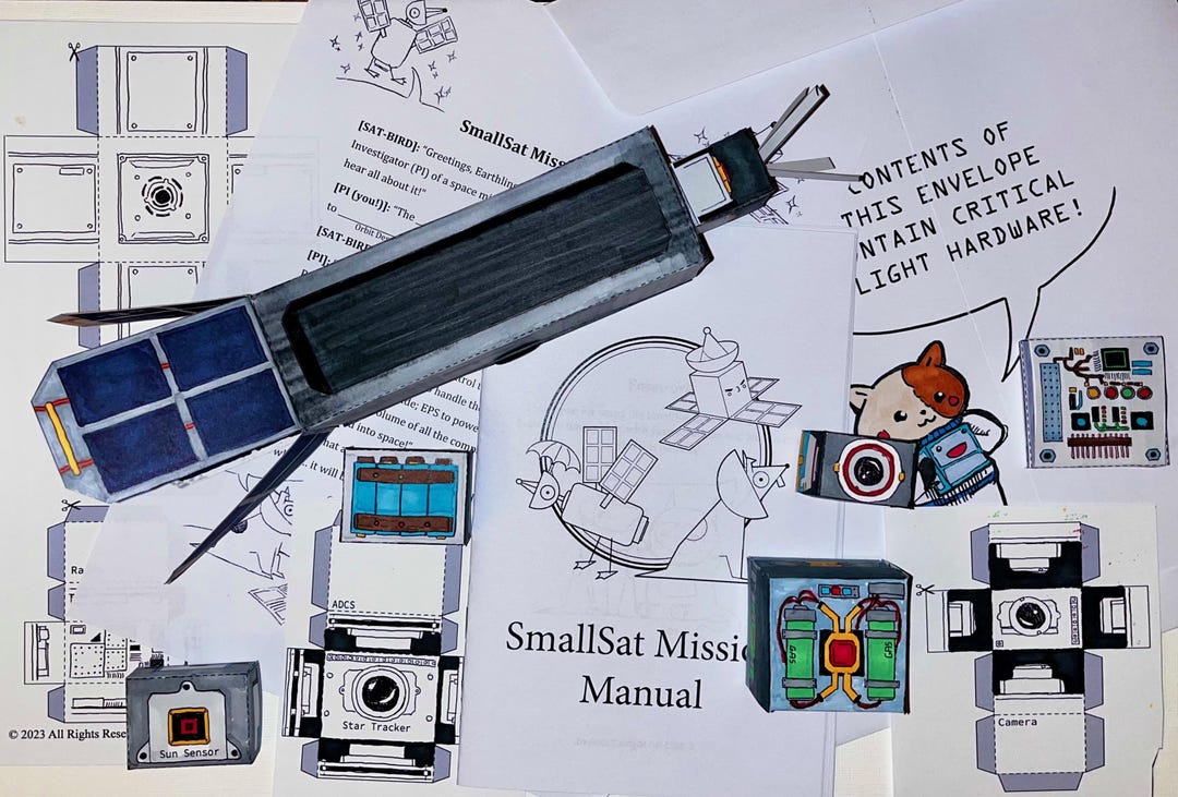 Build-a-sat Kit, Educational Satellite for Kids of All Ages ...
