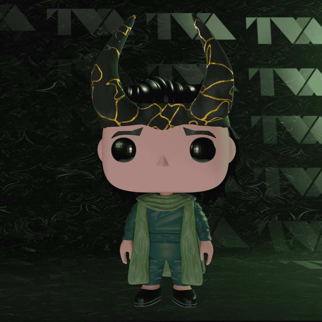 Funko Pop God Loki Standing From Loki Series / Marvel Comics - Etsy