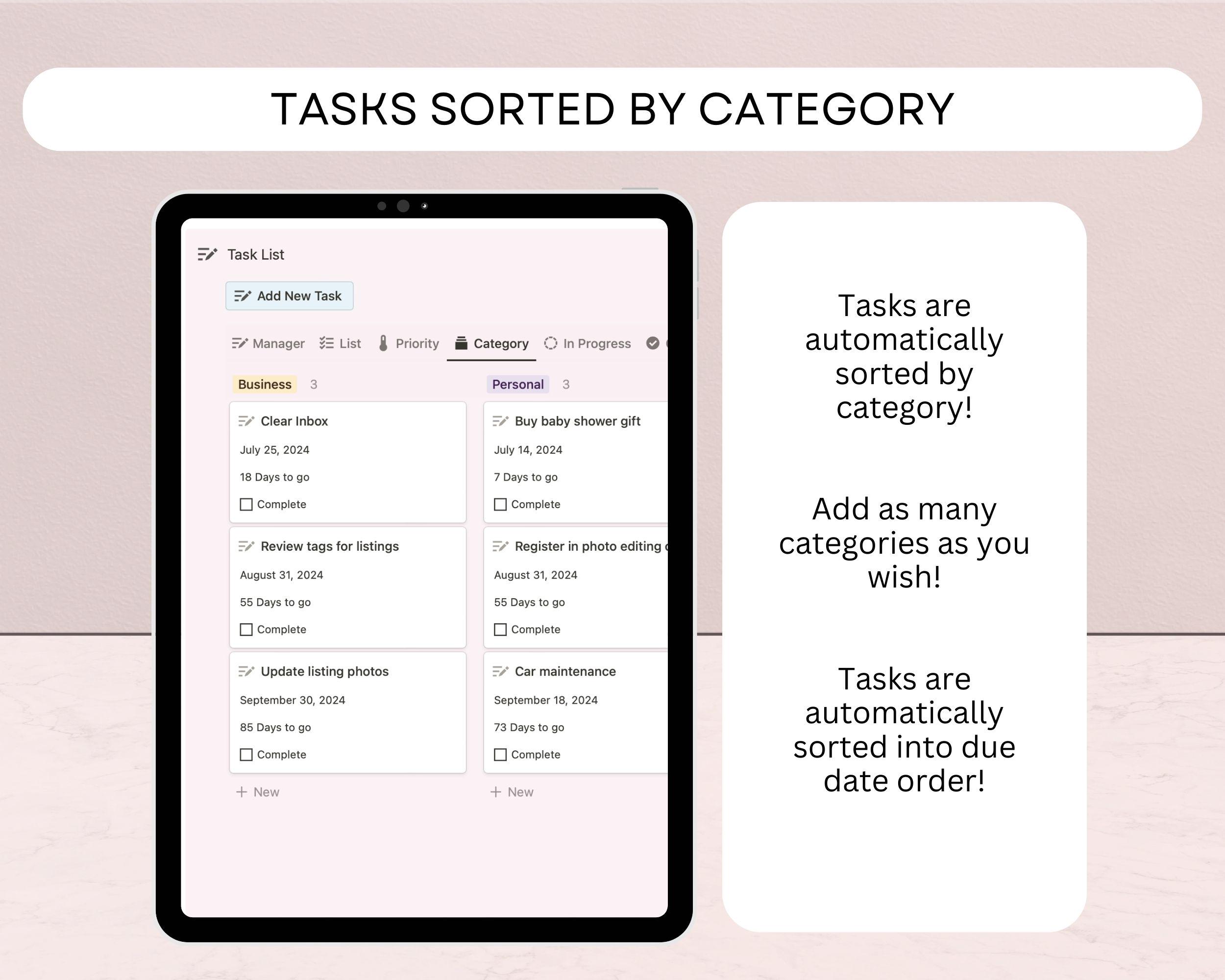 Notion Eisenhower Matrix Template Priority Matrix Decision Productivity ...