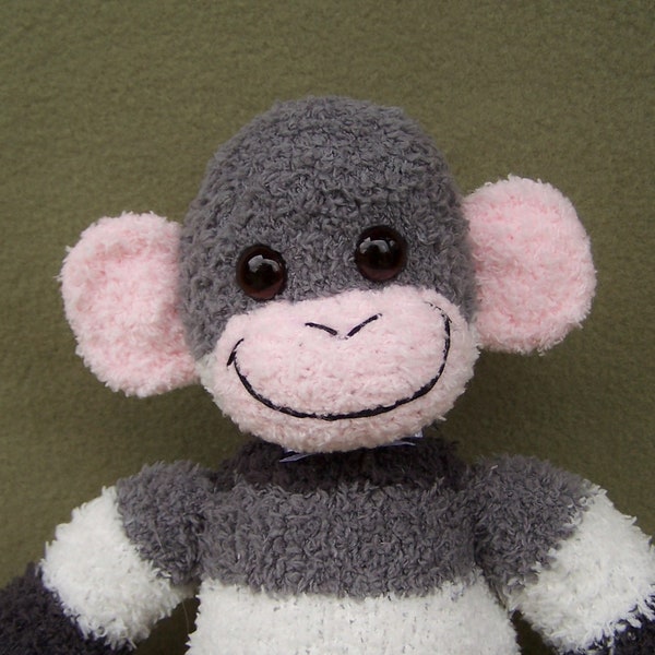 Cute Sock Monkey - Etsy