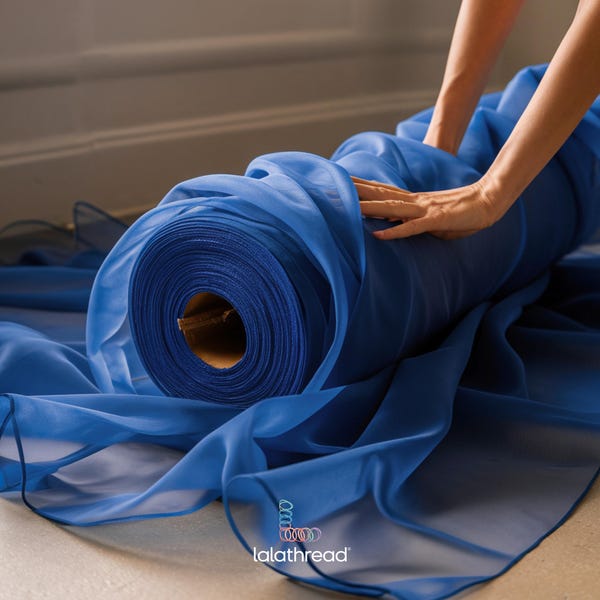 Sapphire Blue Fabric - Etsy