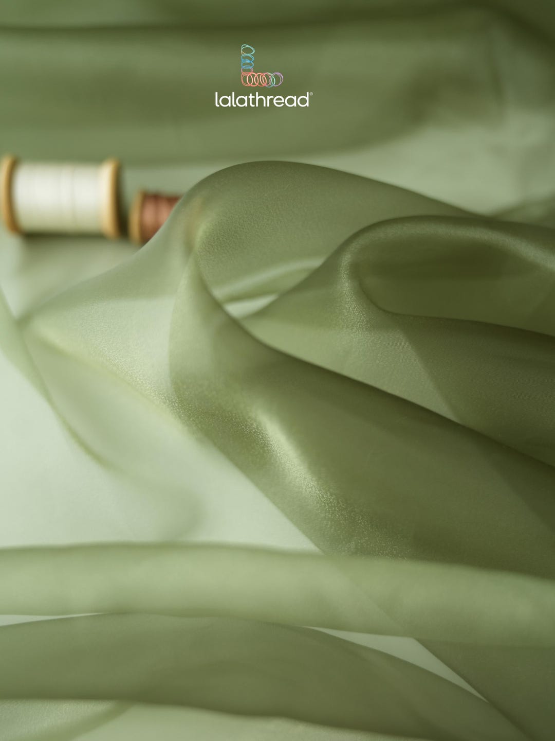 Olive Organza Fabric by Yard, Olive Sheer Organza for Bridal Dress ...
