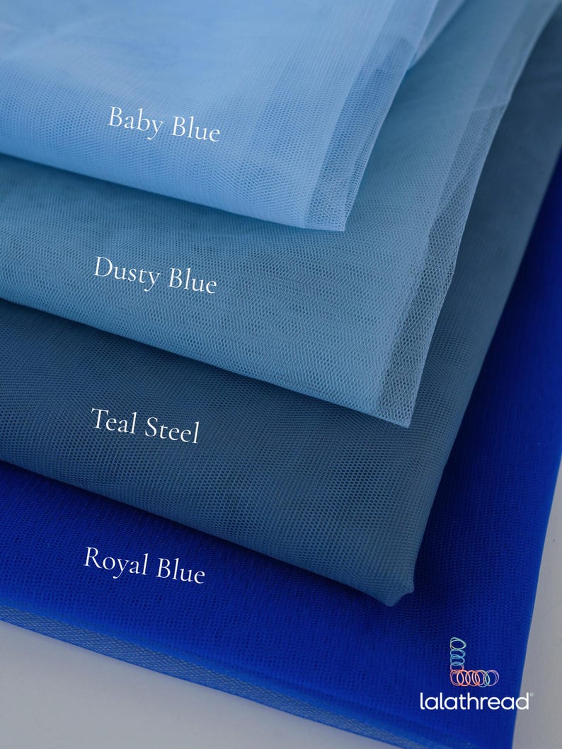 Sheer Soft Tulle Fabric by the Yard, 65" Wide Italian Tulle Fabric ...