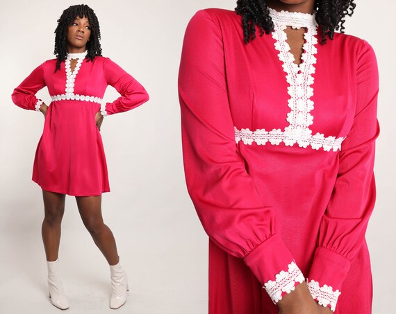 1960s Mod Mini Dress