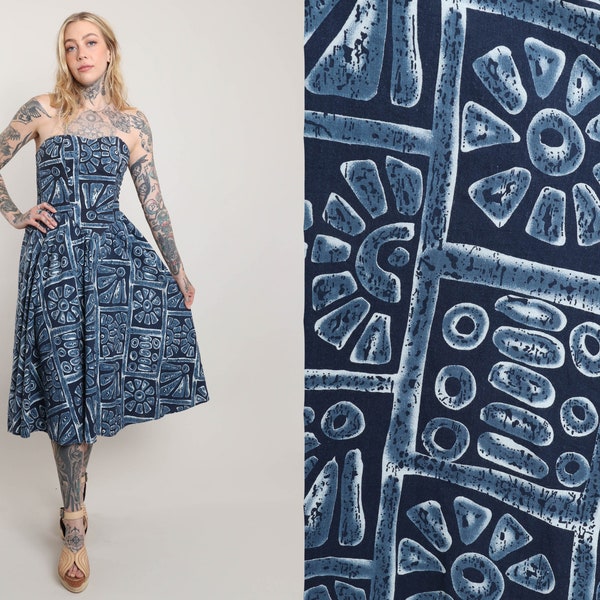 Strapless Sun Dress - Etsy