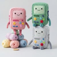 Crochet Pattern: Robot Click - Etsy