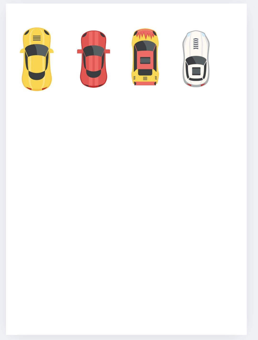 Racetrack Token Board With Token Cars Template - Etsy