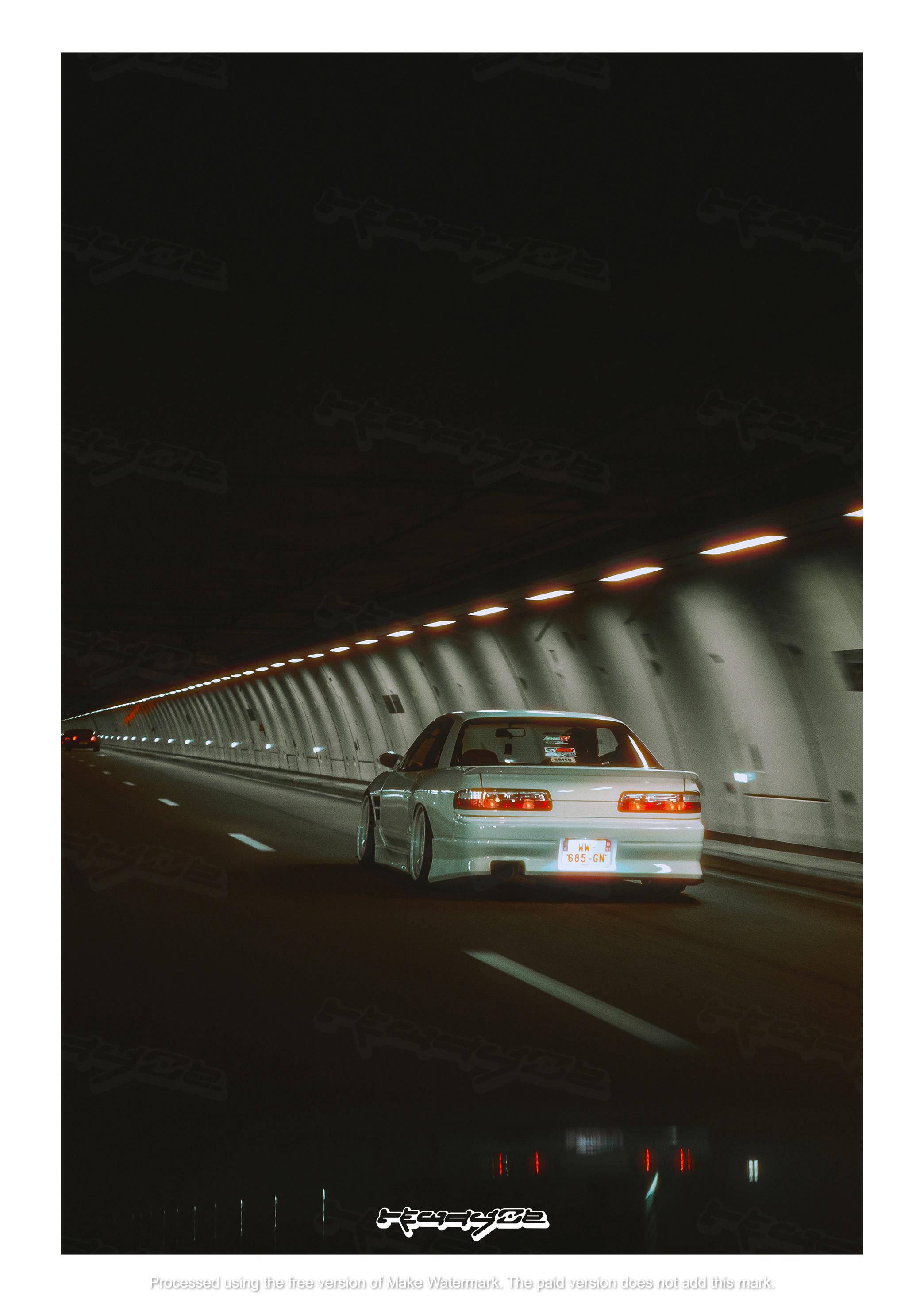 Nissan Silvia S13 Photography Poster,underground Photography Print ...