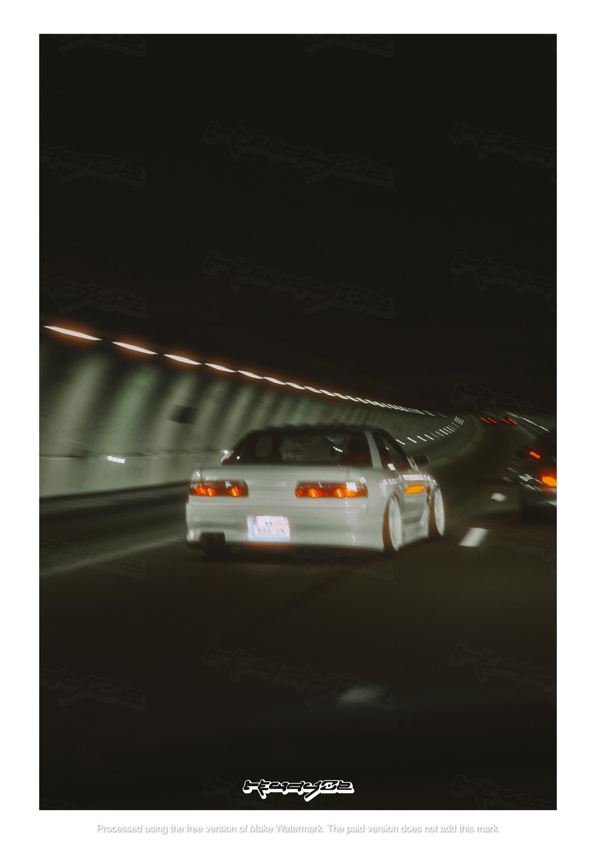 Nissan Silvia S13 Photography Poster,underground Photography Print ...