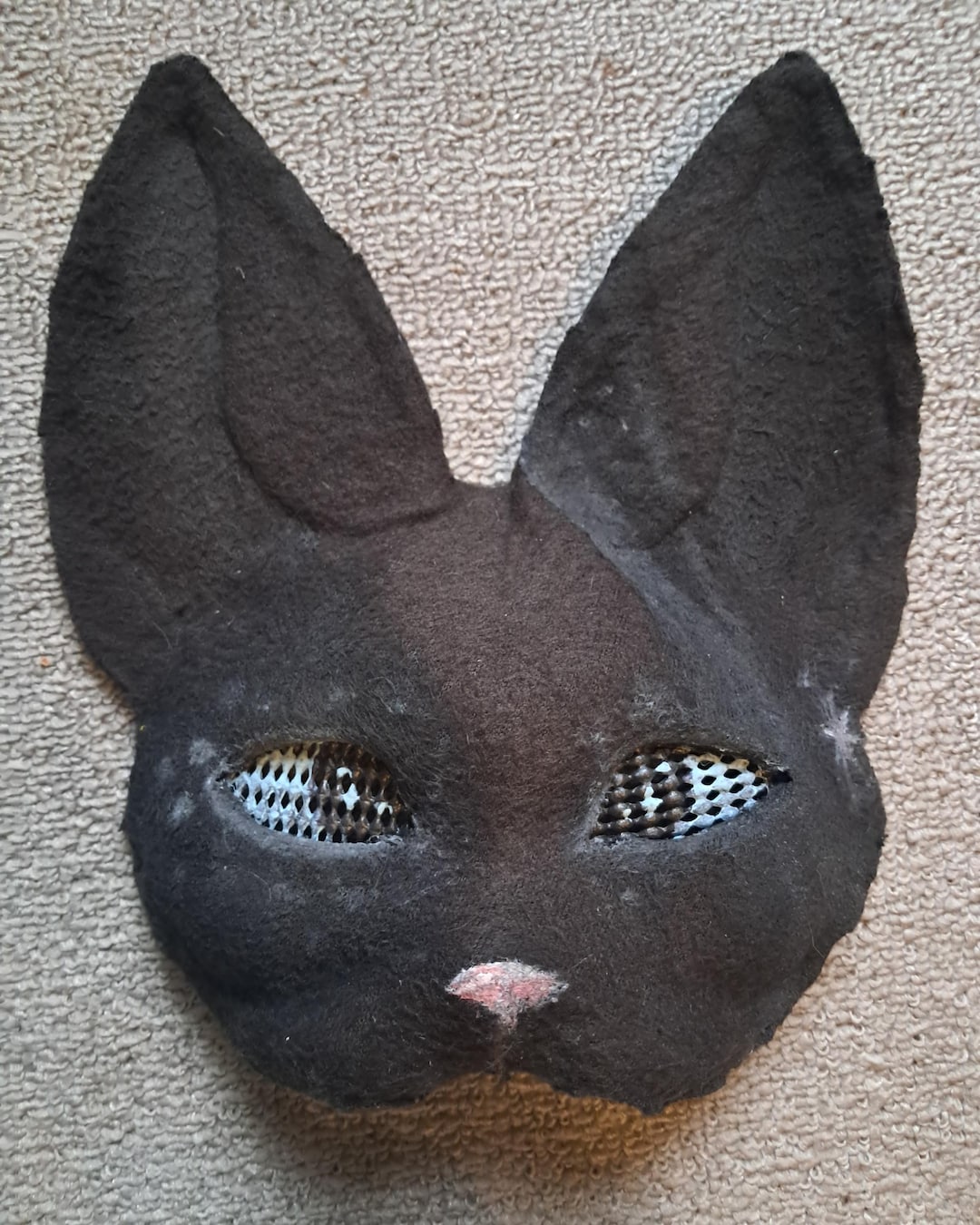 Black ,unique Cat Mask, Therian or Cosplay - Etsy