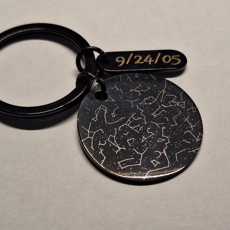 Star Keychain - Etsy