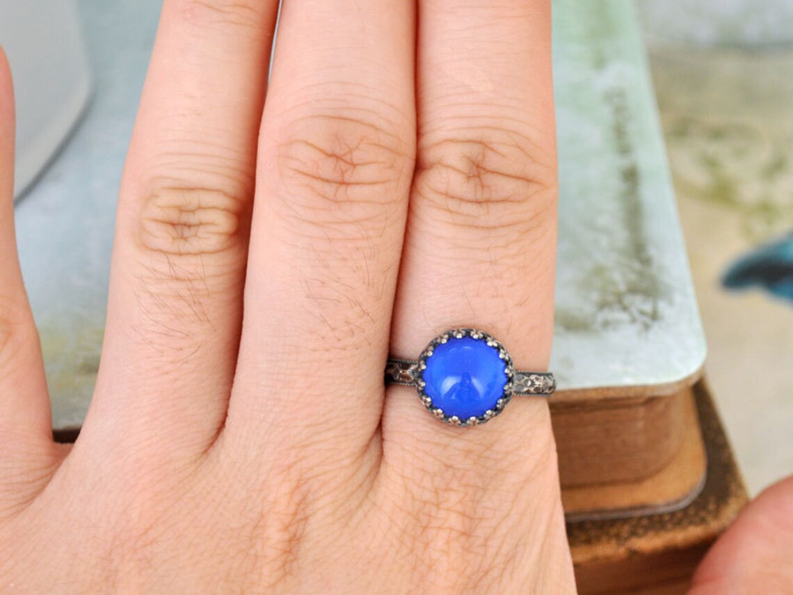 MOOD RING Sterling Silver Ring Color Changing Ring Sterling - Etsy Canada