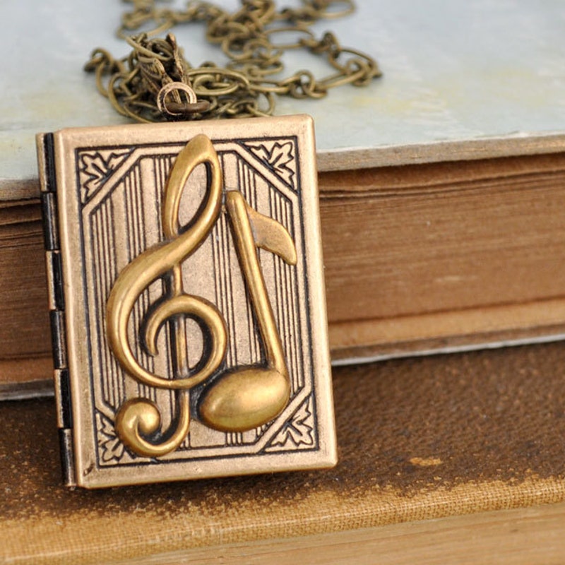 Musical Locket - Etsy