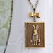 The Tale of Peter Rabbit, Bunny Locket, Rabbit Necklace, the Sitting ...
