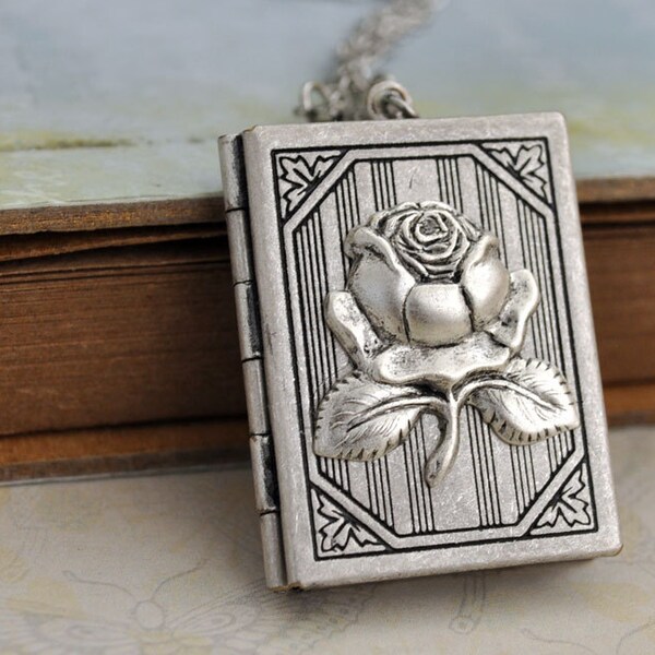 Book Locket - Etsy