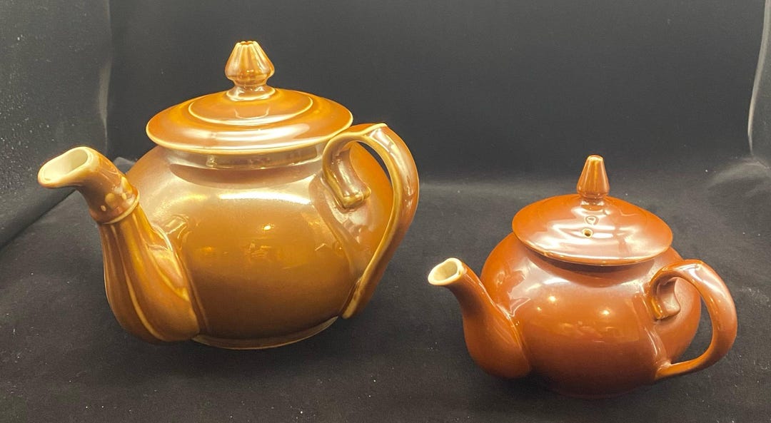 British | French | Teapot | Porcelain | Lustreware | Vintage | Apilco ...