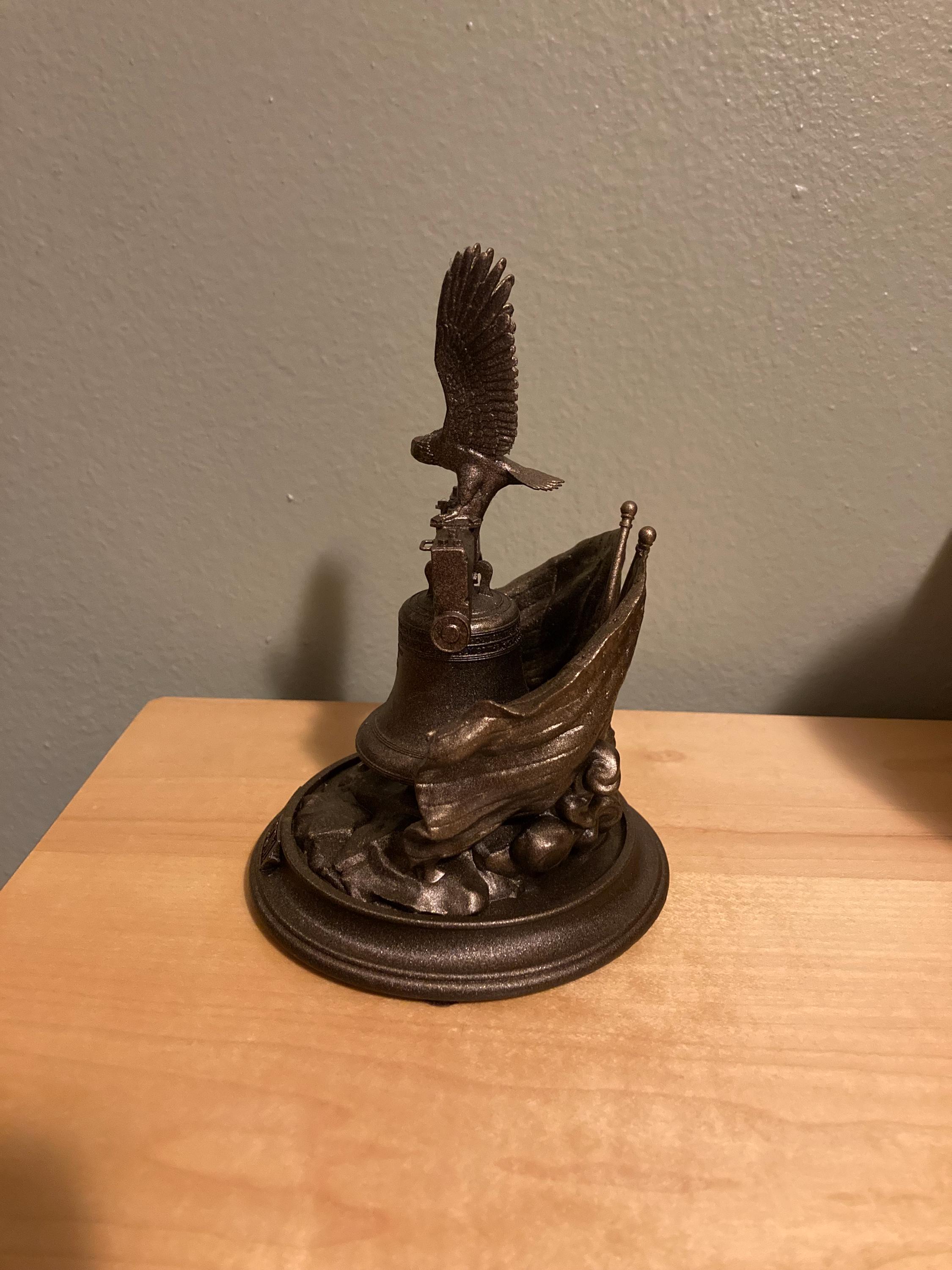 Freedom Figurines freedom 3D Printed Patriotic Statue Bronze Color - Etsy